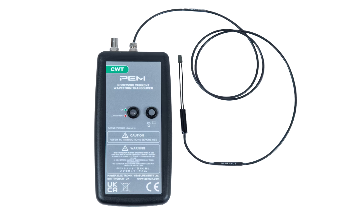 英国PEM罗氏线圈CWTUM-F6峰值1200A带宽20MHz - 优测科技